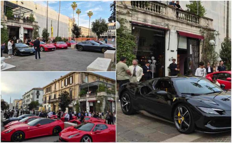 Cosenza luccica di Rosso: il rombo delle Ferrari incontra il Lusso di ...